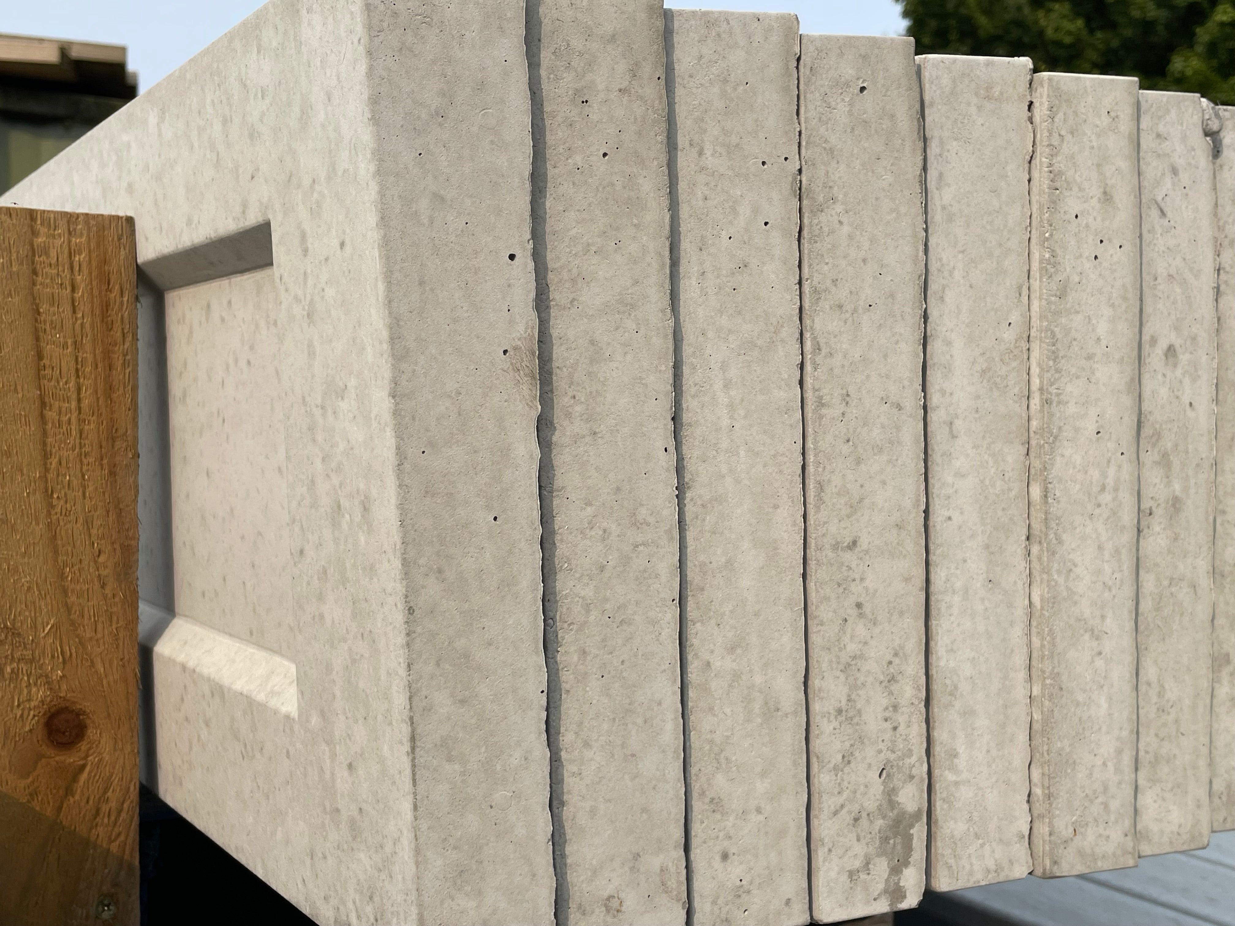 Concrete & Timber Gravel Boards – Suffolk Woodcraft